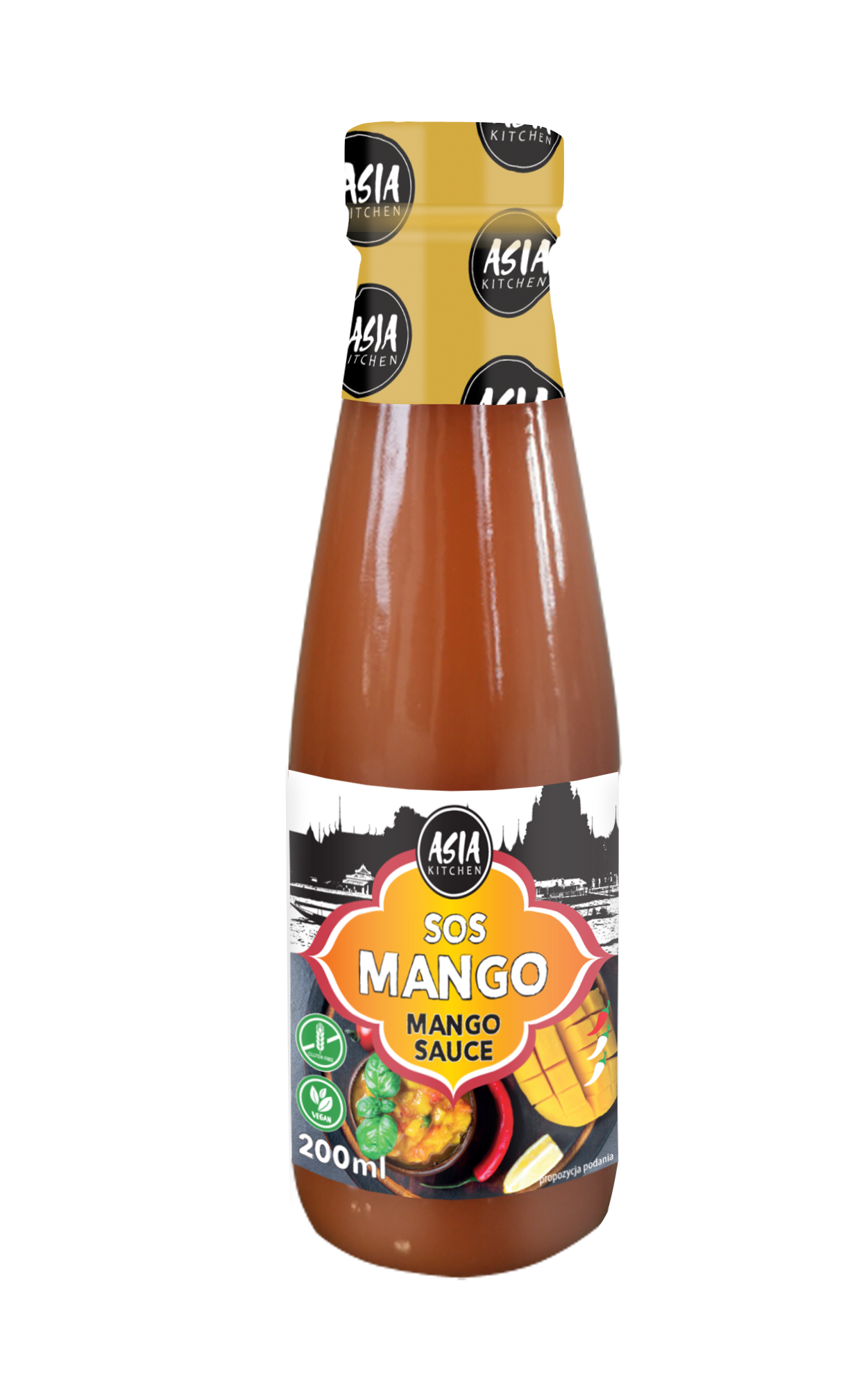 Asia Kitchen Tajski sos Mango 200ml 3AB7-733BA - Misoteka.pl